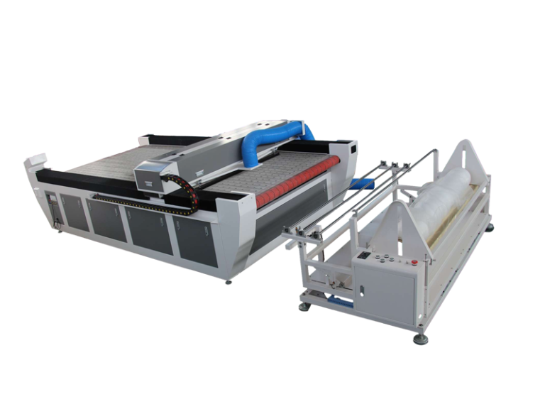 Textile laser cutting machine